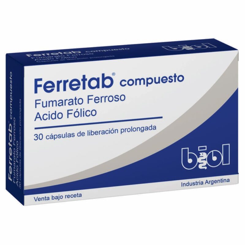 FERRETAB X 30CAPS.