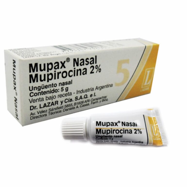 MUPAX UNG. NASAL 2,0 MG X 5 G